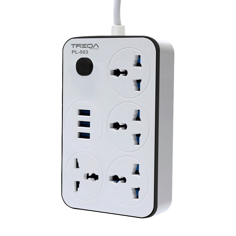 ADAPTADOR UNIVERSAL 3 USB + 4 CONECTORES 220V. Tecnología Adaptadores y ...