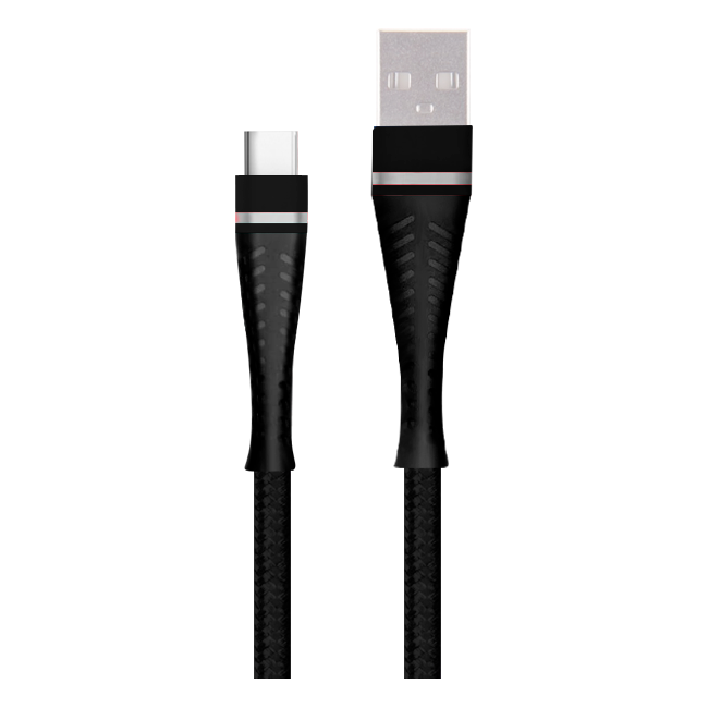 CABLE TREQA REFORZADO TIPO C DATOS Y CARGA 1MT Tecnología Cables y ...