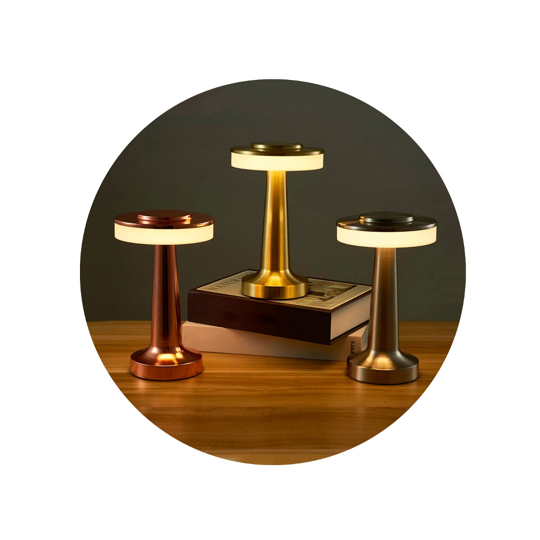 LAMPARA LED DE MESA RECARGABLE Iluminacion Lámparas de escritorio ...