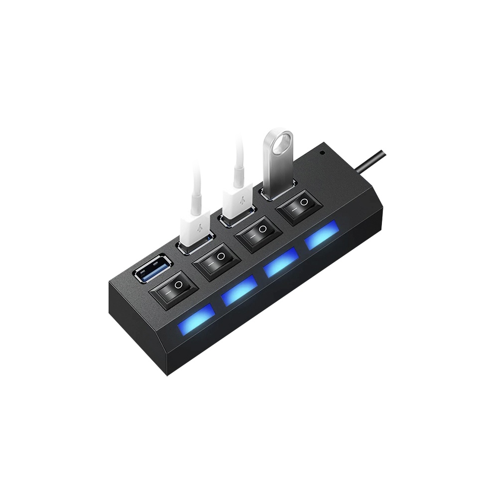 HUB USB TREQA 4 PUERTOS Tecnología Adaptadores y Pendrives Hubs